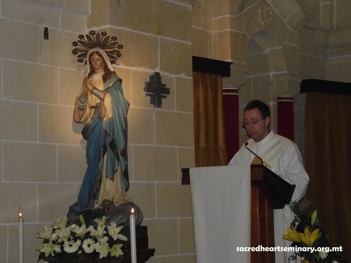 Feast of the Immaculate Conception at the Seminary – Sacred Heart Major ...